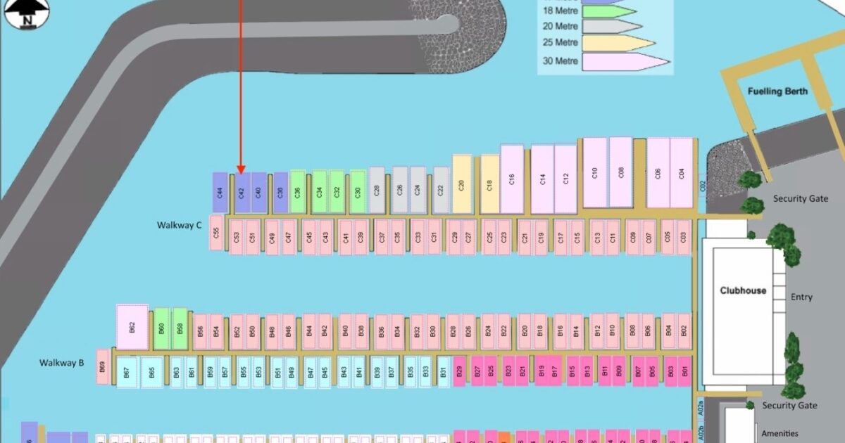 Marina Berth Sales | Yorkeys Knob Boating Club Half Moon Bay Marina